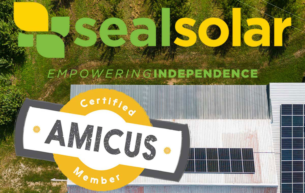 Seal Solar Shines Brighter With Amicus Membership - Seal Solar